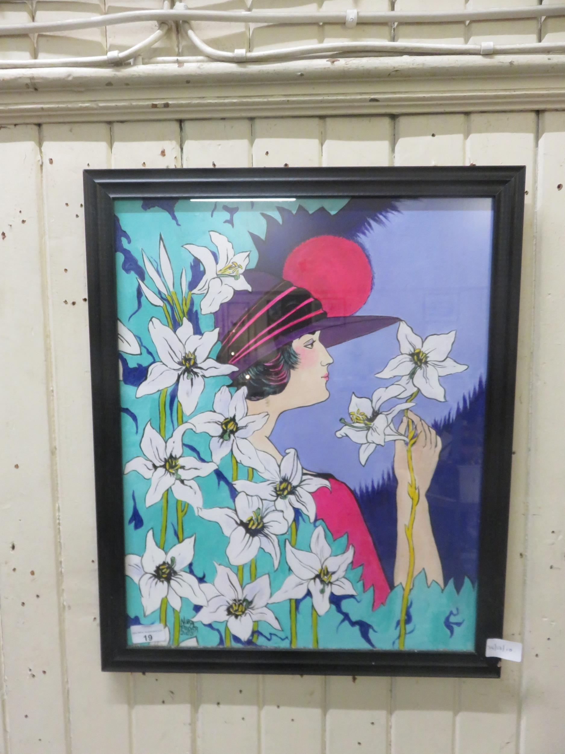 Nora Padar | Flower Girl No.3 | MutualArt