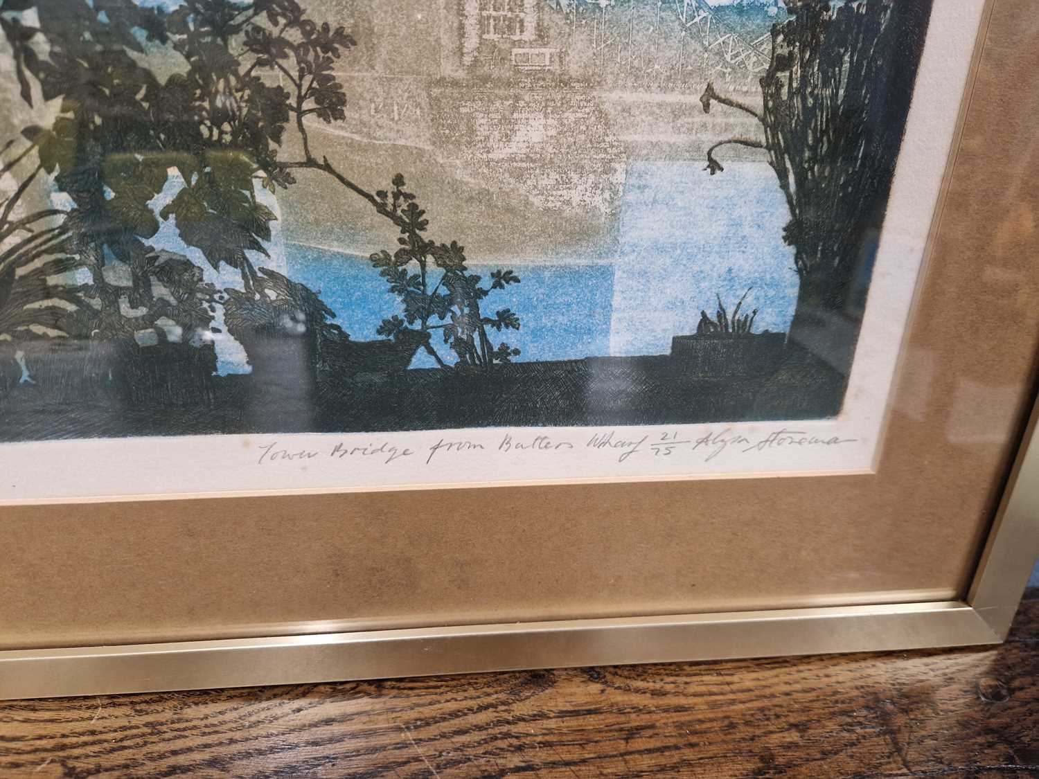 Alyson Stoneman | Tower Bridge from Butters Wharf (1984) | MutualArt