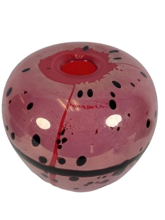 Geoff Lee | Geoff Lee Art Glass Vase | MutualArt