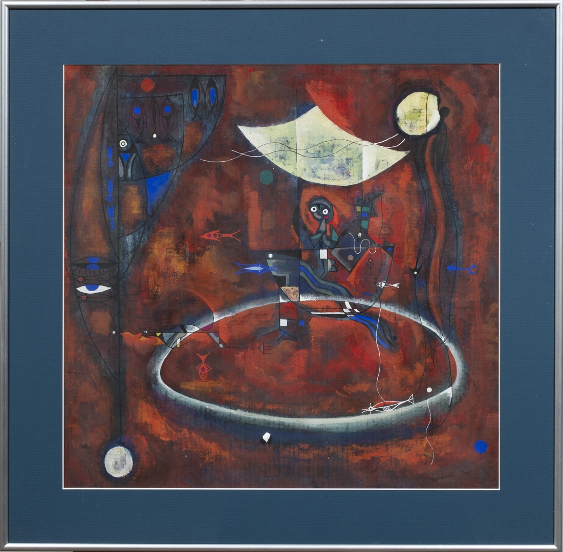 Paul Klee | Die Heilige vom innern Licht (1921) | MutualArt