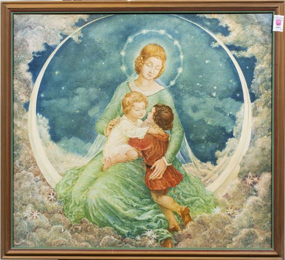 Elisabeth Bäumer-Oehlerich | Mary with Jesus and John | MutualArt