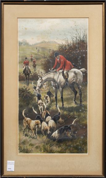 Alfred Charles Havell | Fox Hunt | MutualArt