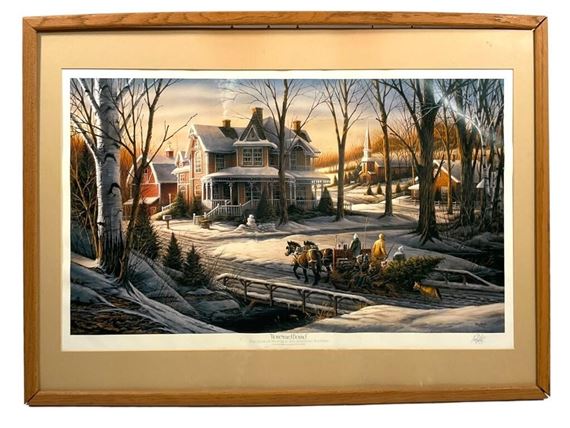Terry Redlin | Terry Redlin Signed Homeward Bound (1985) | MutualArt