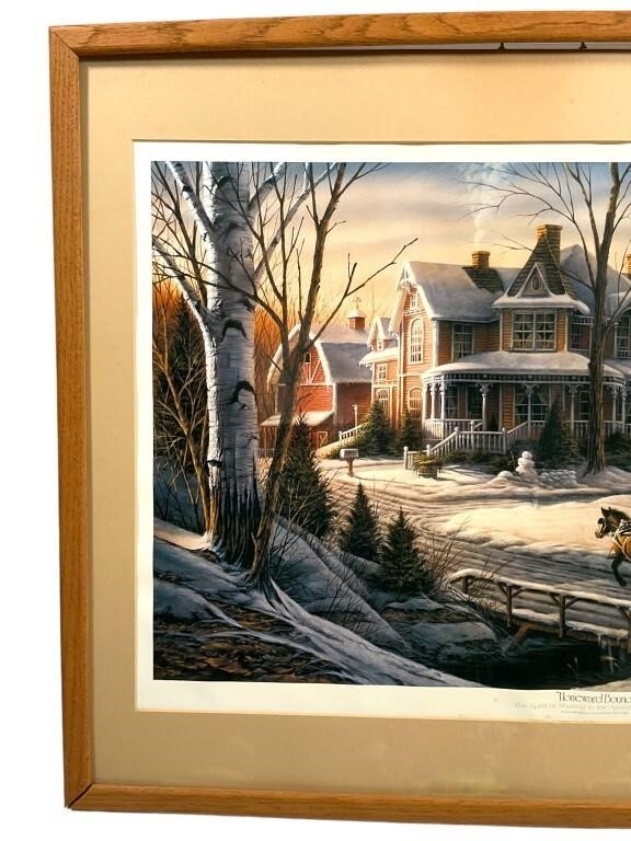 Terry Redlin | Terry Redlin Signed Homeward Bound (1985) | MutualArt