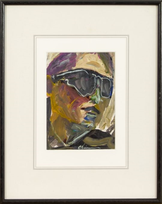 Nathan Oliveira | Reclining Nude, 1968 (1968) | MutualArt