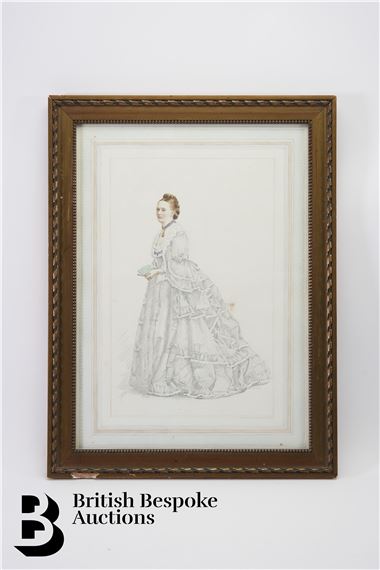 Mildred Clara Walker | Mildred Clara Walker Pencil Drawing | MutualArt