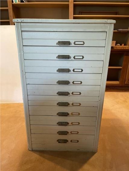 Hamilton | Hamilton Manufacturing Multi Drawer File Cabinet | MutualArt