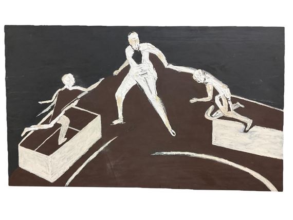 Barbara Goldstein | Large Original Barbara Goldstein Pieta Panel ...