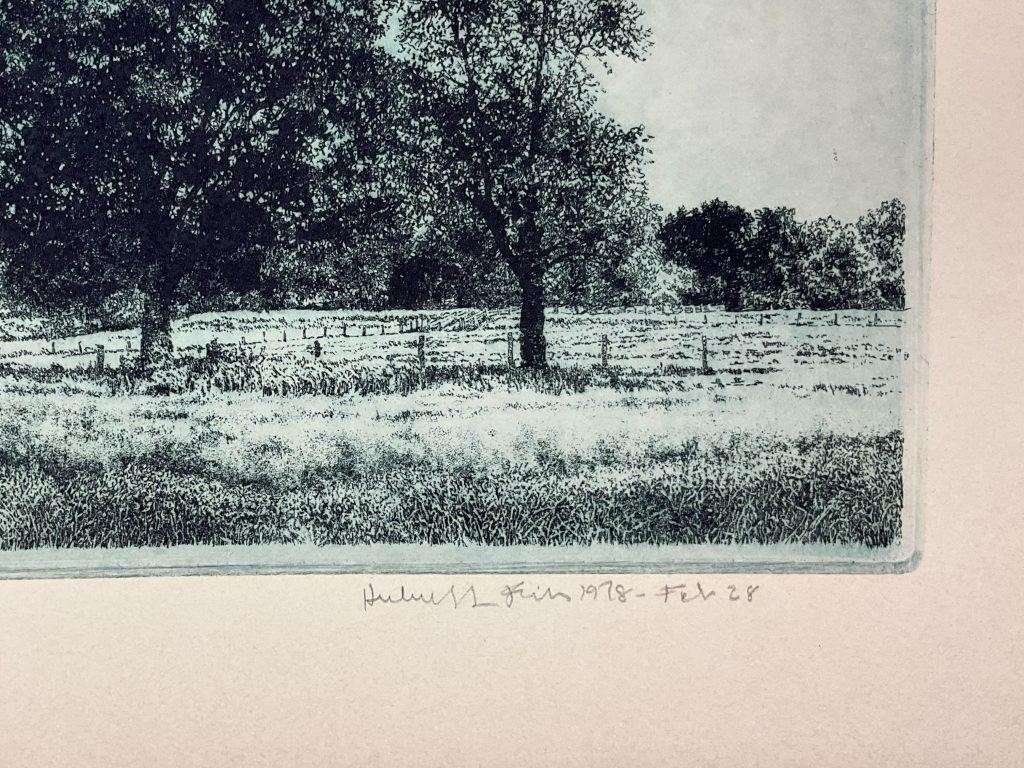 Herbert Lewis Fink | 5 Signed Herbert Fink Original Etchings | MutualArt