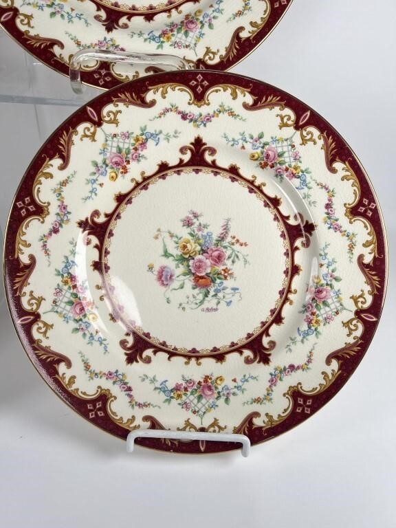 A. Robert | Myott, Staffordshire, Sevres Plates | MutualArt
