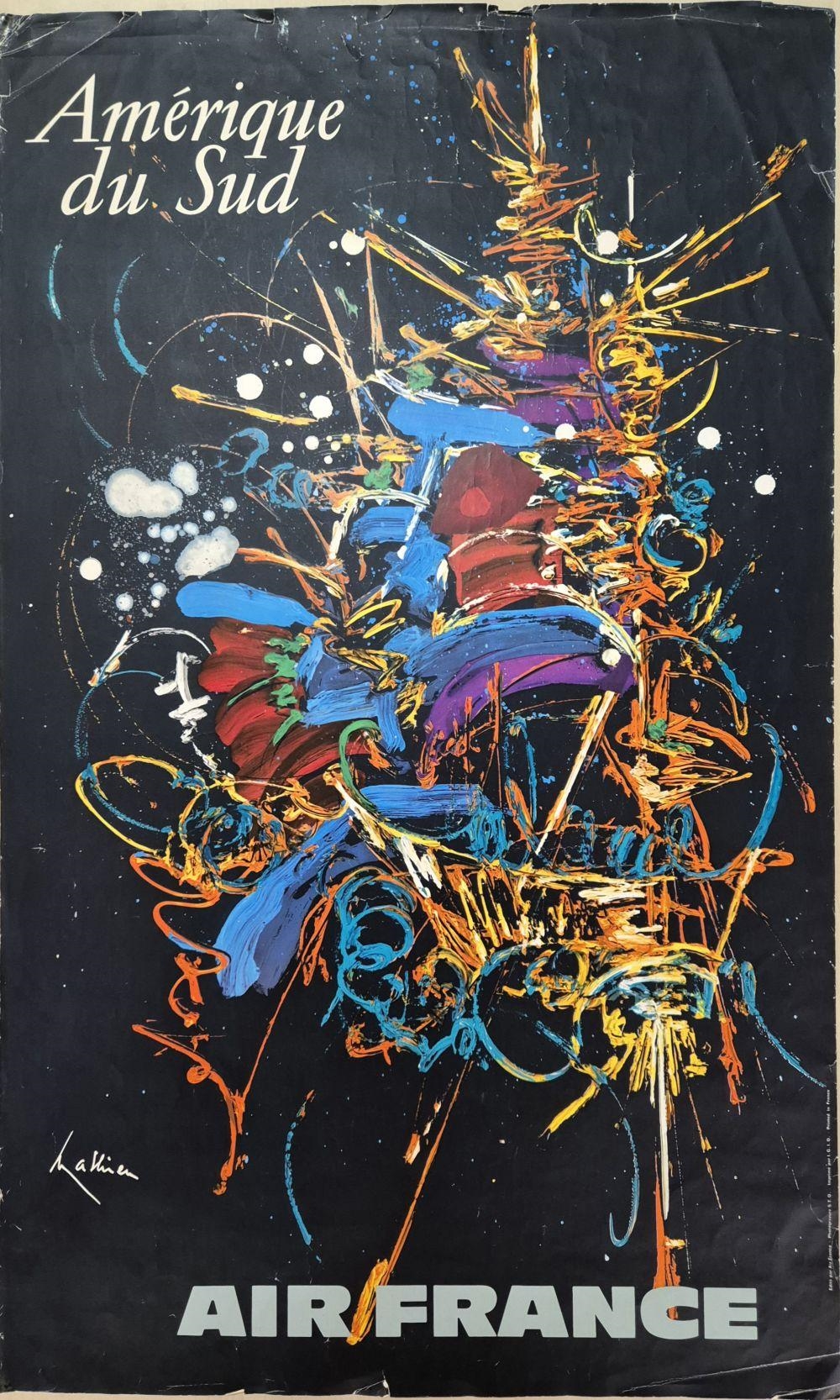 Georges Mathieu | Air France Amérique du Sud (1967) | MutualArt