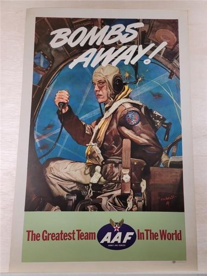 Cecil Calvert Beall | 1994 Army Air Force Bombs Away poster (1994 ...