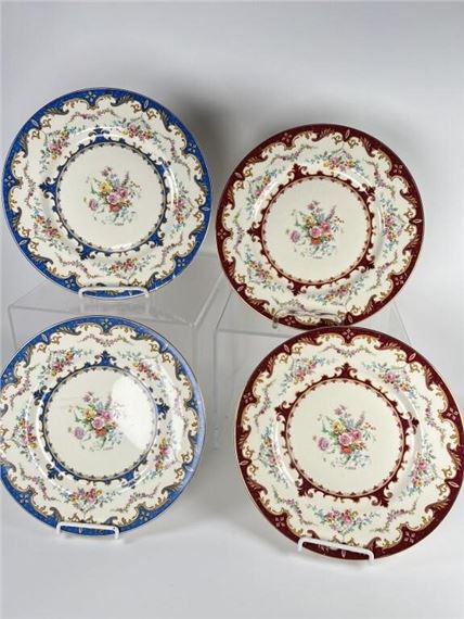 A. Robert | Myott, Staffordshire, Sevres Plates | MutualArt