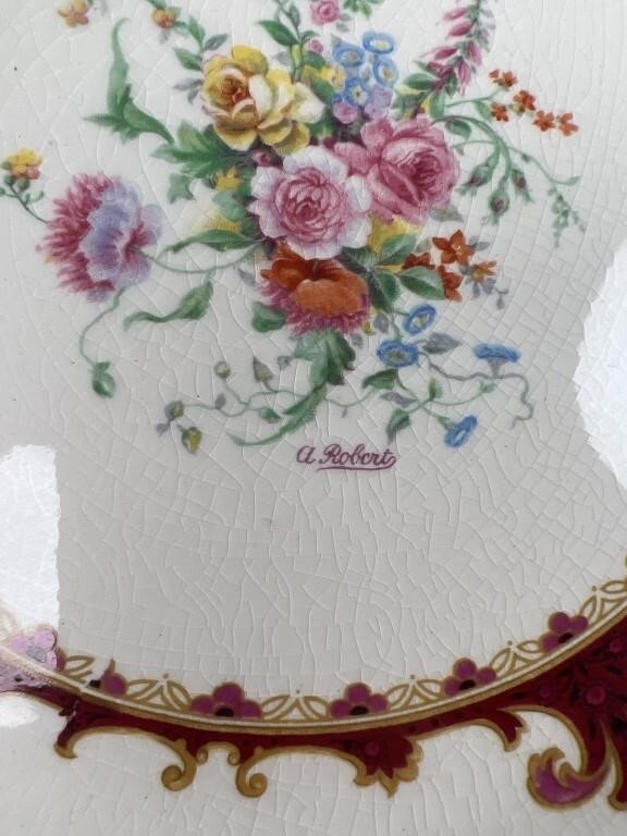 A. Robert | Myott, Staffordshire, Sevres Plates | MutualArt