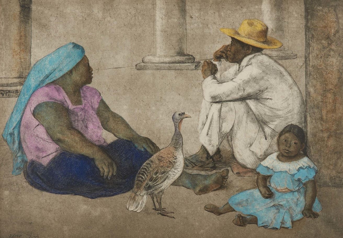Francisco Zuñiga | Franncisco Zuniga - Familia Indigena II | MutualArt