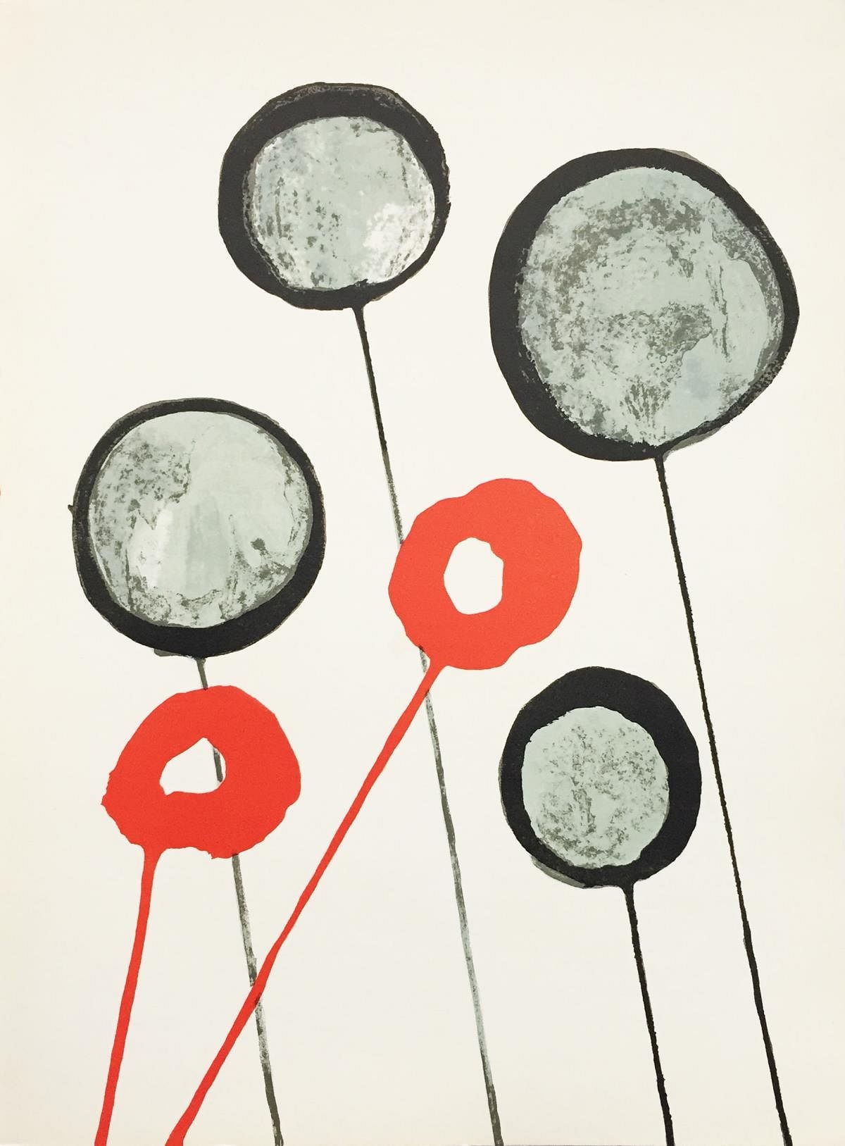 Alexander Calder | Saucers In Perspective (1968) | MutualArt