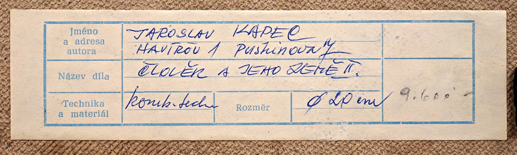 Jaroslav Kapec | Člověk a jeho země II | MutualArt