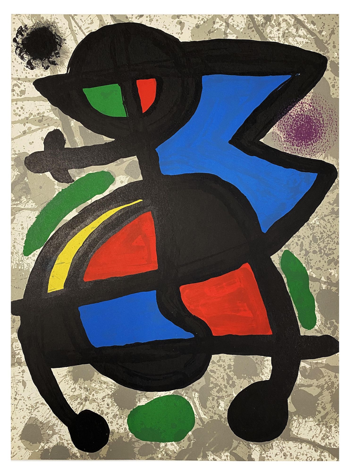 Joan Miró | Joan Miro - Abstract Composition 3 from Sculptures (1970 ...