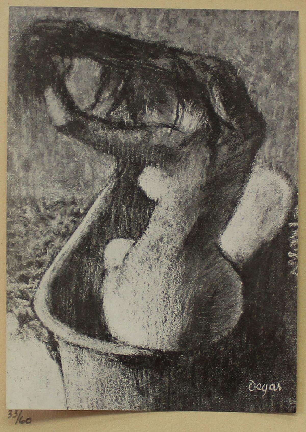 Edgar Degas | FEMME S'ESSUYANT APRÈS LE BAIN (1883) | MutualArt