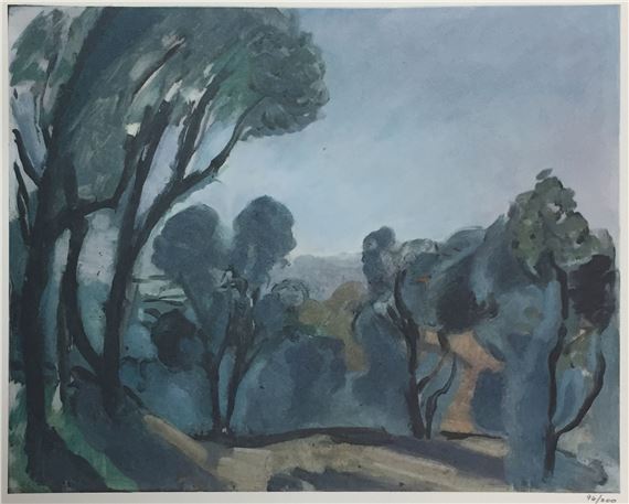 Henri Matisse | Henri Matisse - Landscape with Olive Trees (After (1958 ...