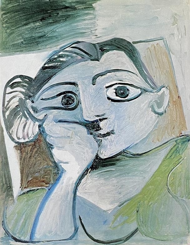 Pablo Picasso | Pablo Picasso - Young Spanish Girl (1964) | MutualArt