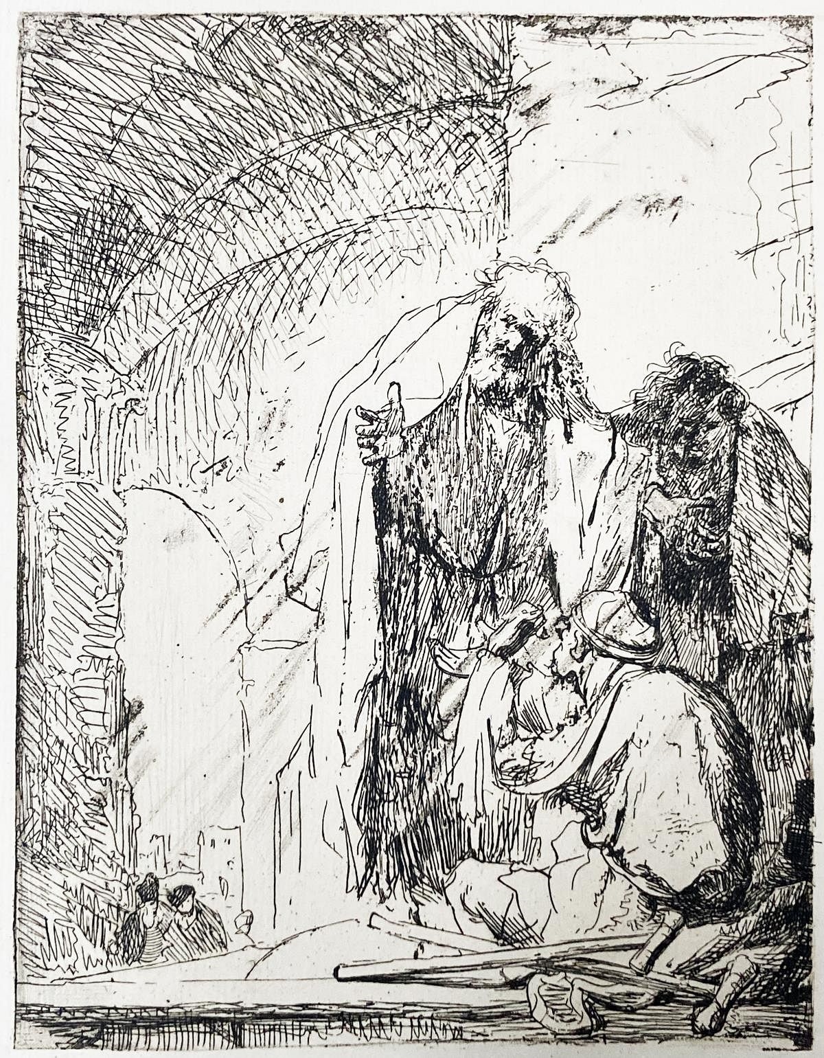 Rembrandt van Rijn | Rembrandt van Rijn (After 1883) - St Peter and St ...