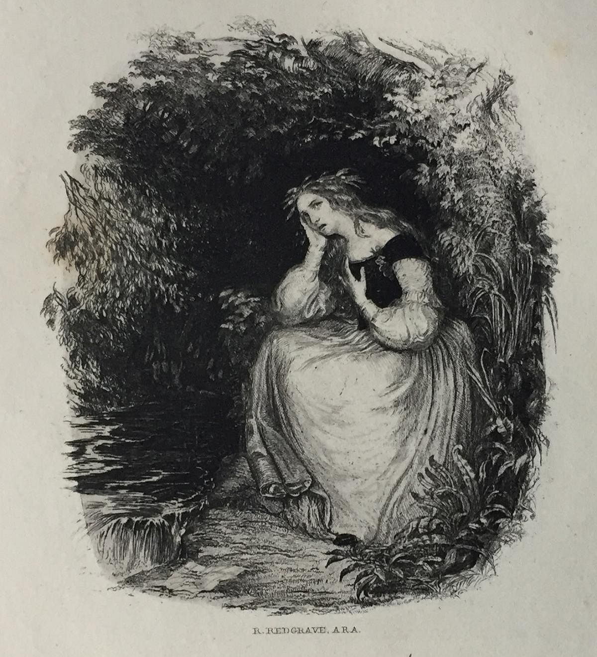 Richard Redgrave | Richard Redgrave - Barbara (1868) | MutualArt