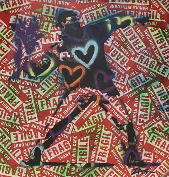 E.M. Zax | E.M Zax - Flower Thrower (2021) | MutualArt