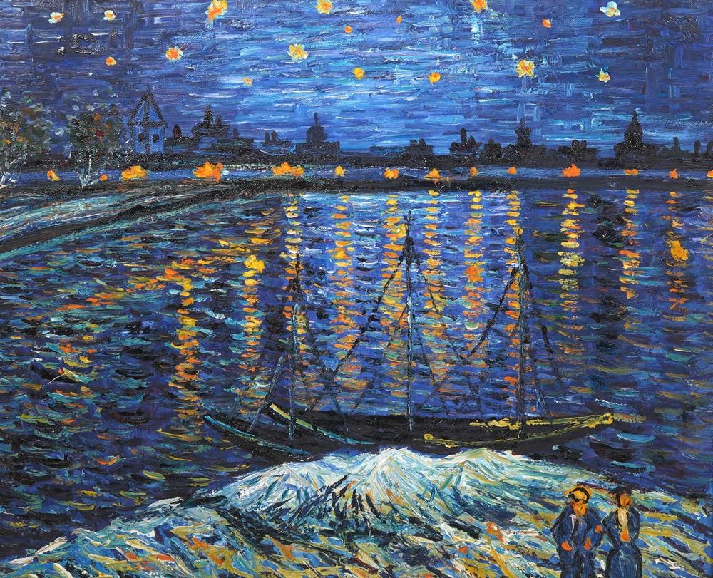 Vincent Van Gogh | Starry Night over The Rhone | MutualArt