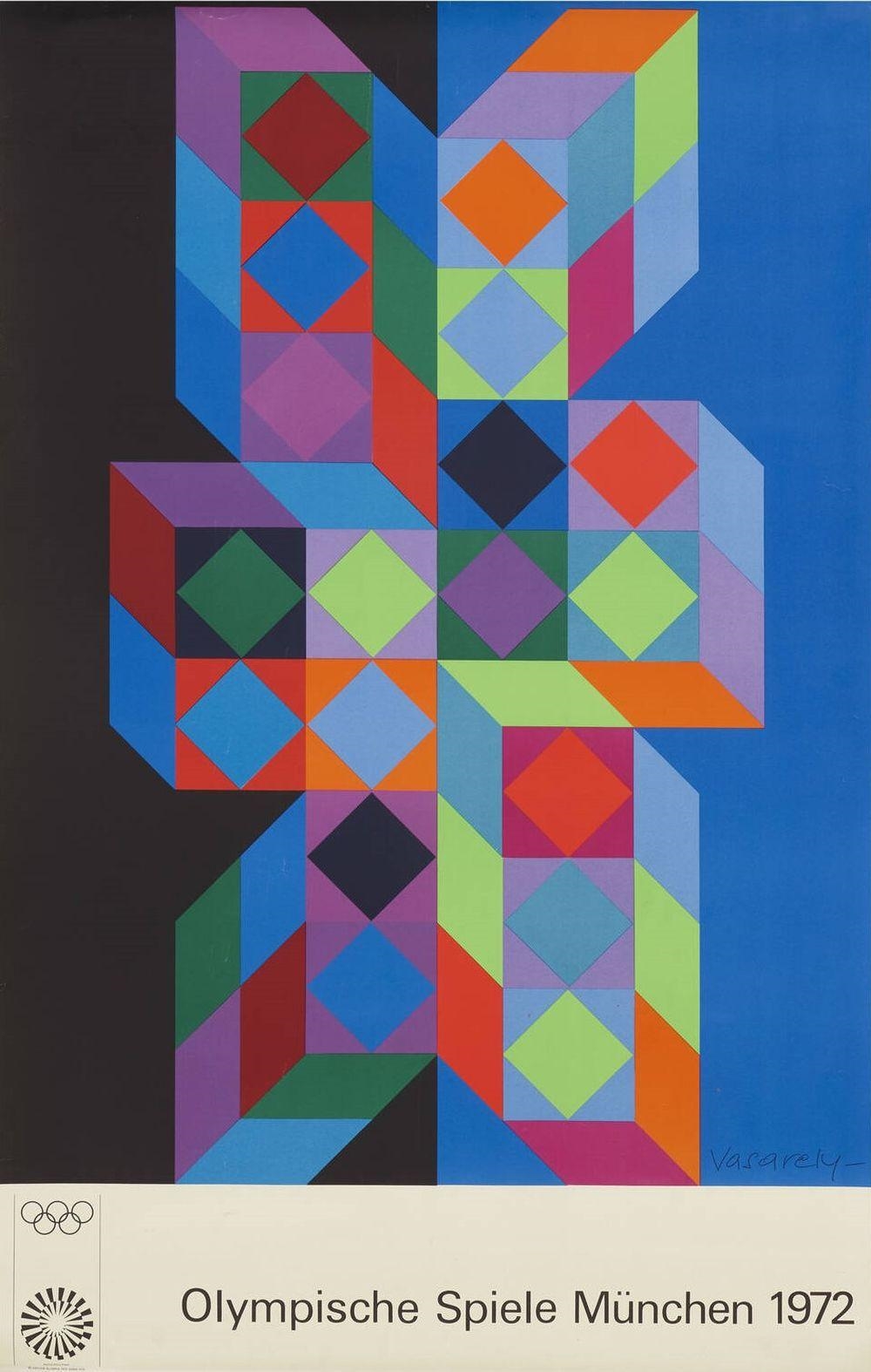 Victor Vasarely | Sakk (1988) | MutualArt