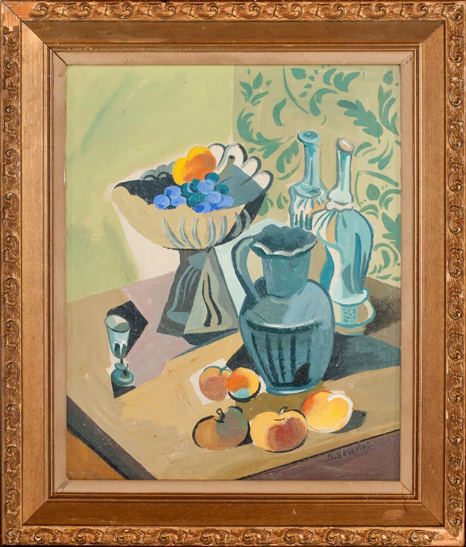 Gino Severini | Still-life with fruits | MutualArt