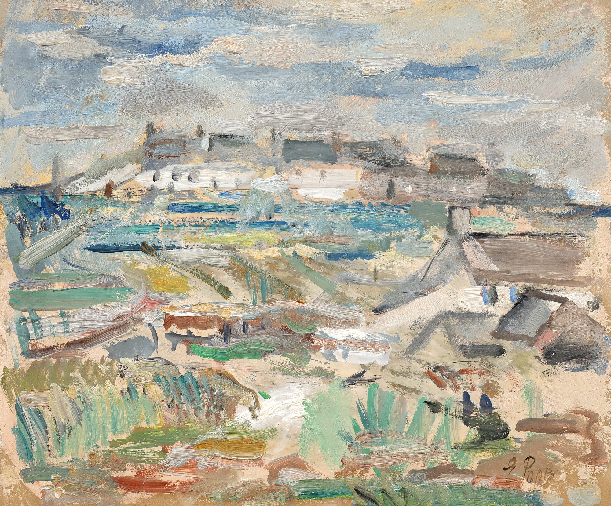Elena Popea | Landscape from Brittany (Circa 17) | MutualArt