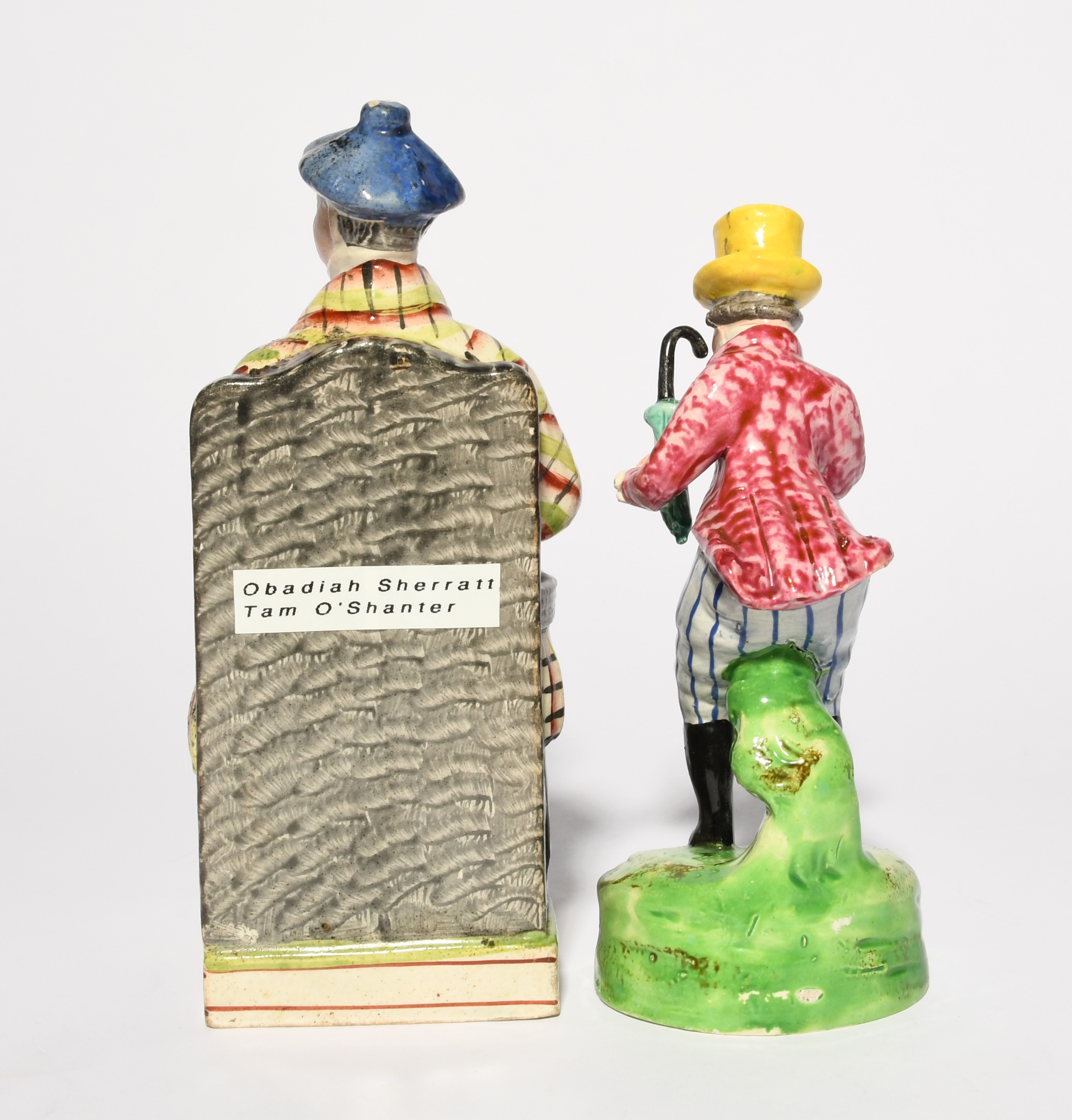 Obadiah Sherratt | An Obadiah Sherratt figure of Tam O'Shanter | MutualArt