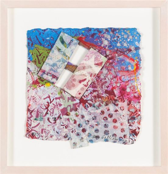 Sam Gilliam | Incorporating hand-painting, screen printing, stitching ...