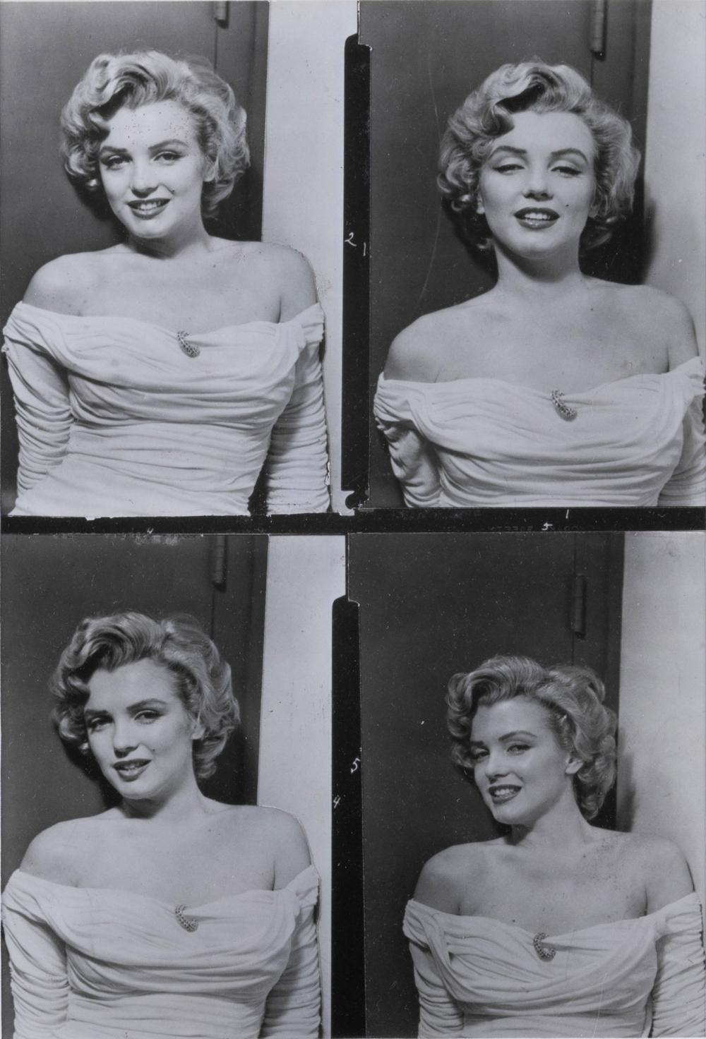 Philippe Halsman | Marilyn Monroe Contact Prints circa 1952 (Circa 1952) | MutualArt