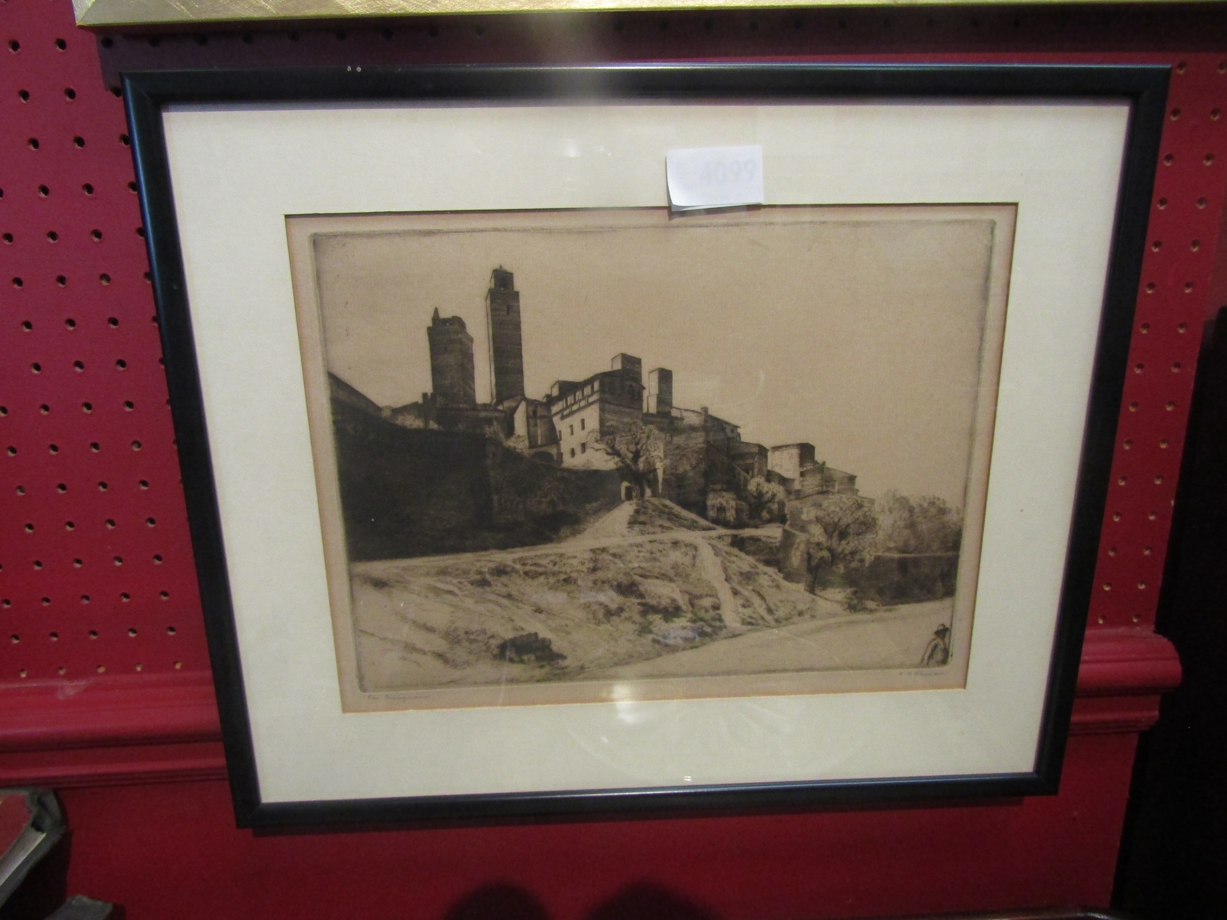 Alfred Richard Blundell | San Gimignano | MutualArt