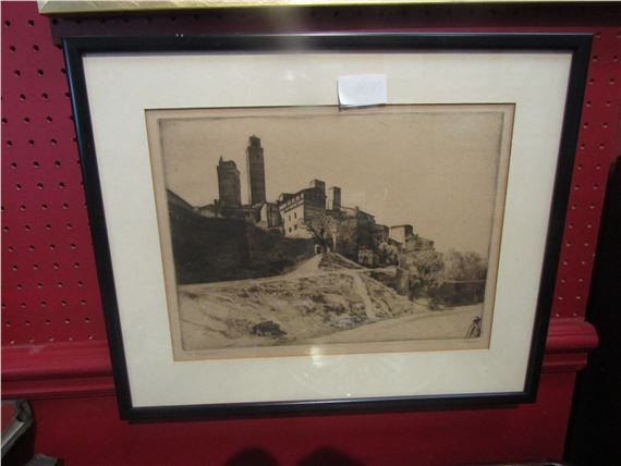 Alfred Richard Blundell | San Gimignano | MutualArt