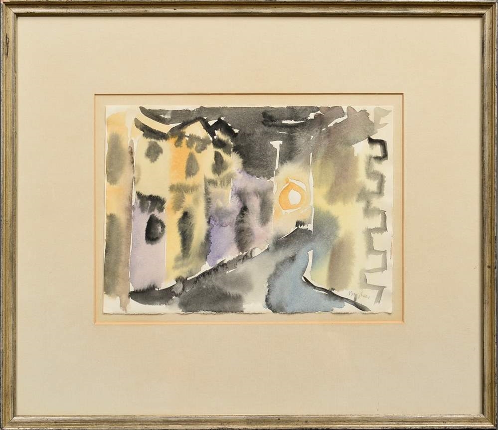 Eduard Bargheer | Forio at night (Circa 1947) | MutualArt