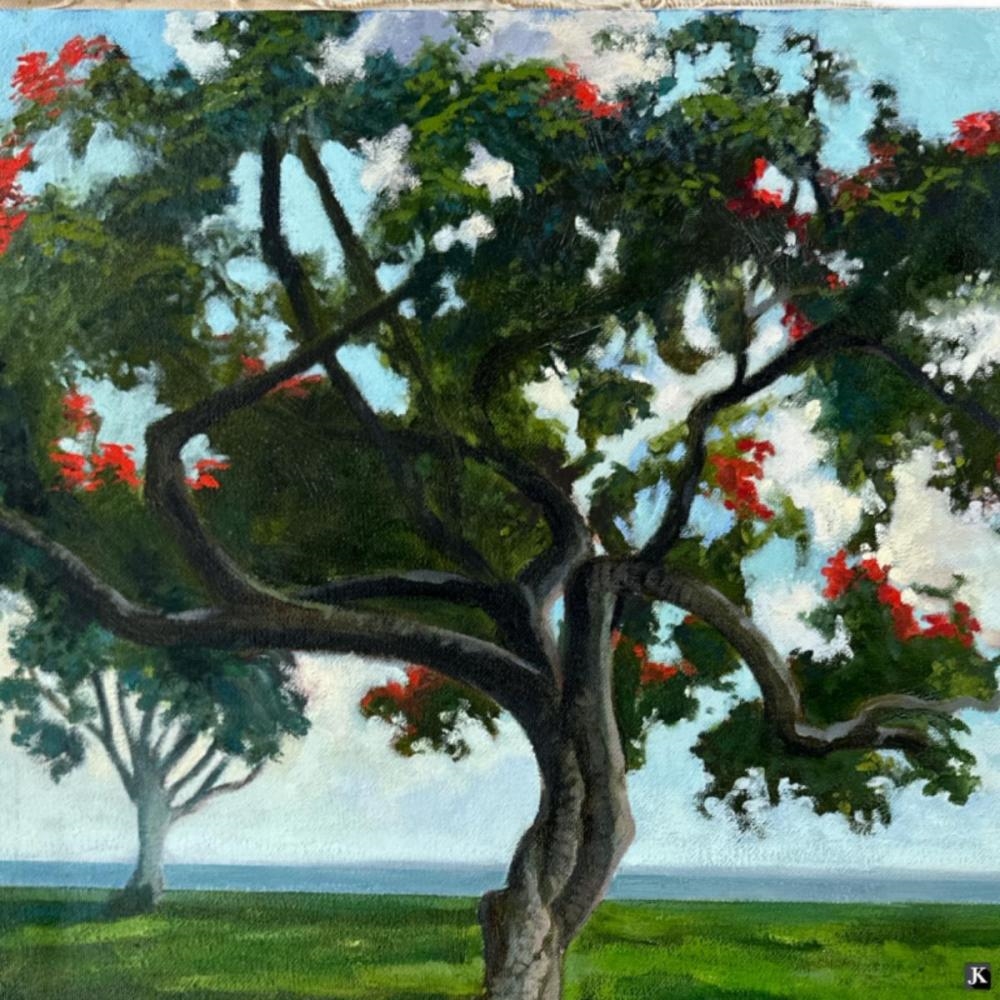 Walker | Signed Walker Landscape Oil Painting On Canvas | MutualArt