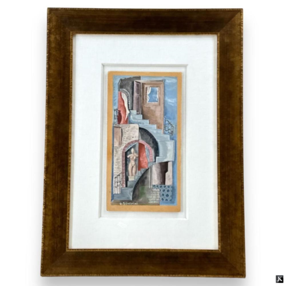 Gino Severini | Portrait of Paul Fort (1913 - 1914) | MutualArt