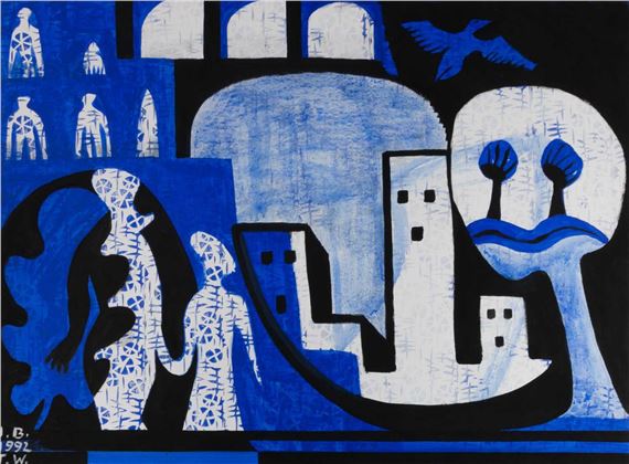 Thomas Wachweger | Ina Barfuss und Thomas Wachweger (1992) | MutualArt