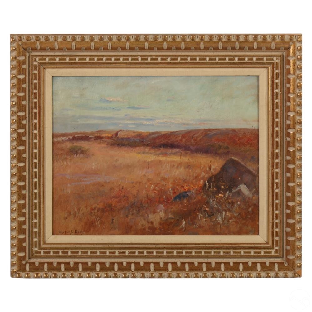 Walter Lofthouse Dean | An antique landscape oil painting on canvas ...