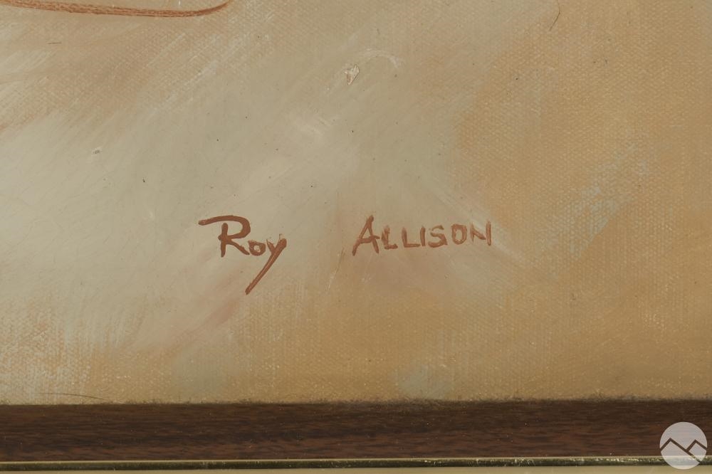 Roy Allison | Roy Allison 20C Sleeping Nude Young Woman Painting ...