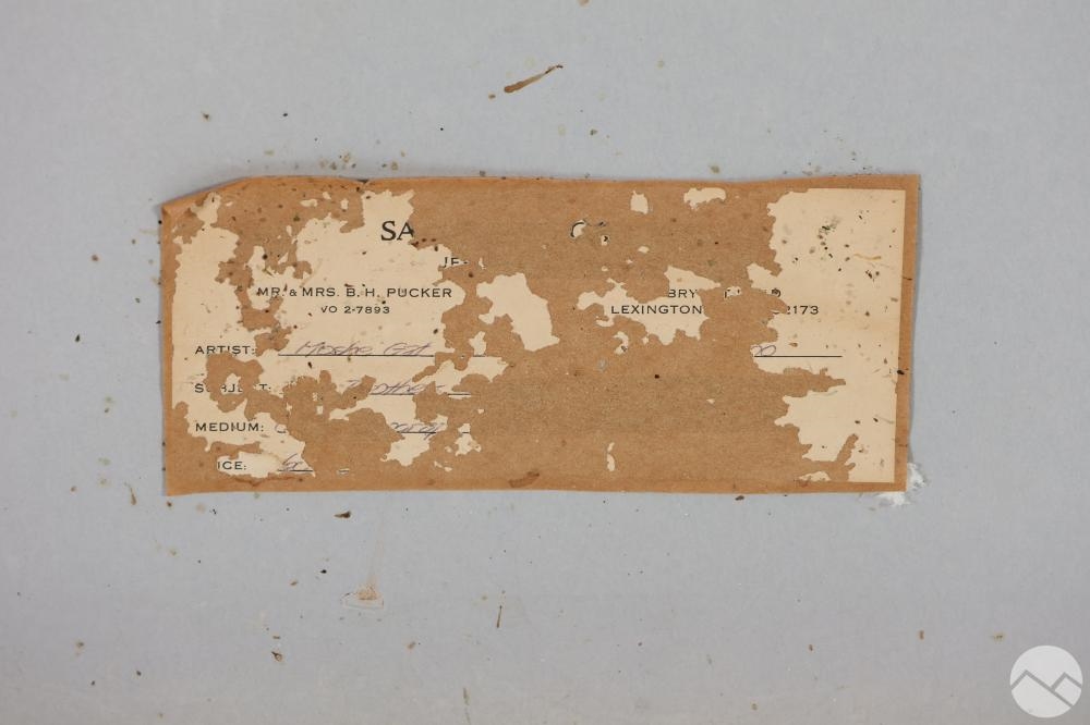 Moshe Gat | Portrait of Two Boys, (Circa 1970) | MutualArt