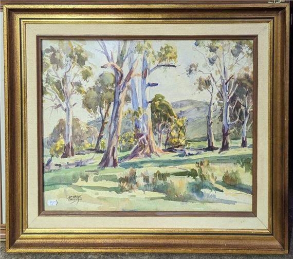 Ambrose Griffin | Sunlit Gum Trees | MutualArt