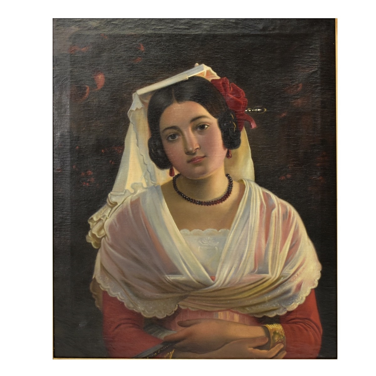 August Riedel | Bathing Roman woman | MutualArt