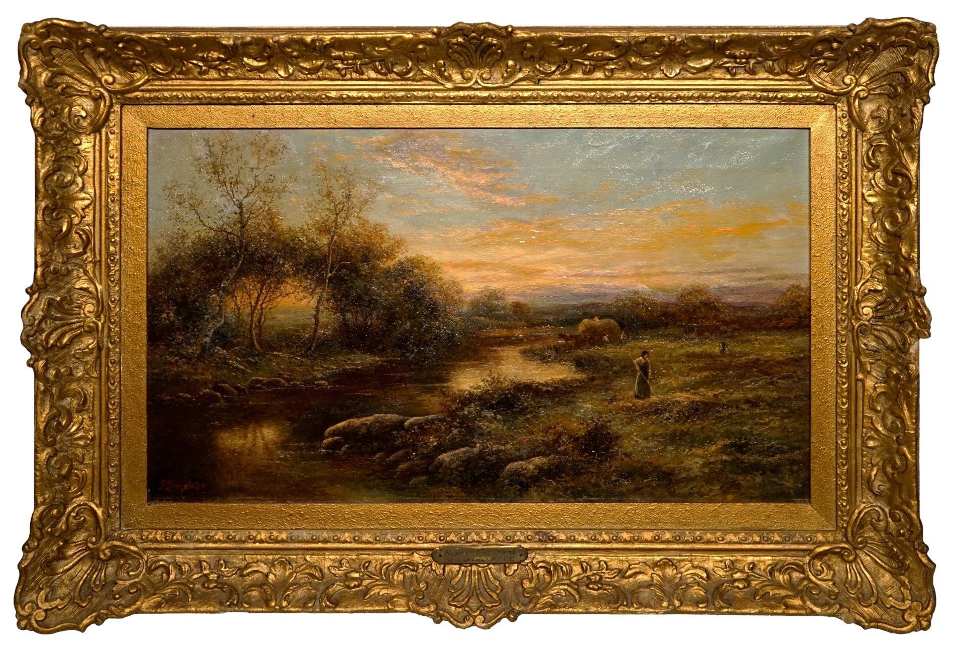 John Langstaffe | 'Harvest Time-Kent' (1849) | MutualArt