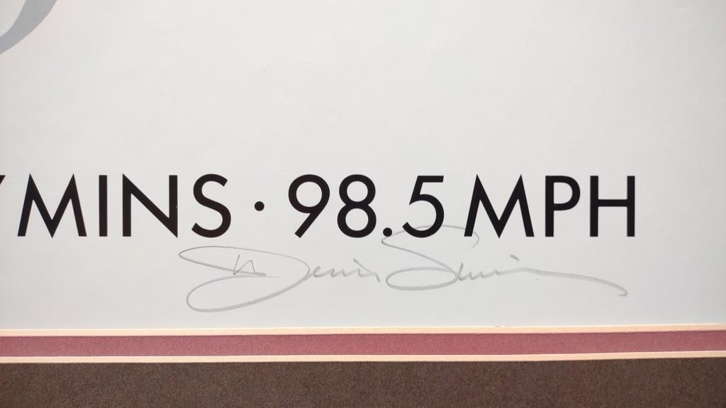 Dennis Simon | Dennis Simon Signed 1955 Mille Miglia Race Poster ...