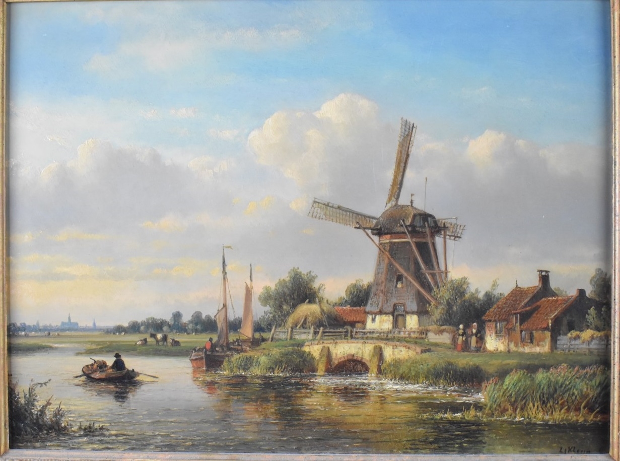 Lodewijk Johannes Kleijn | Lodewijk Johannes Kleyn (1817-1897) oil on ...