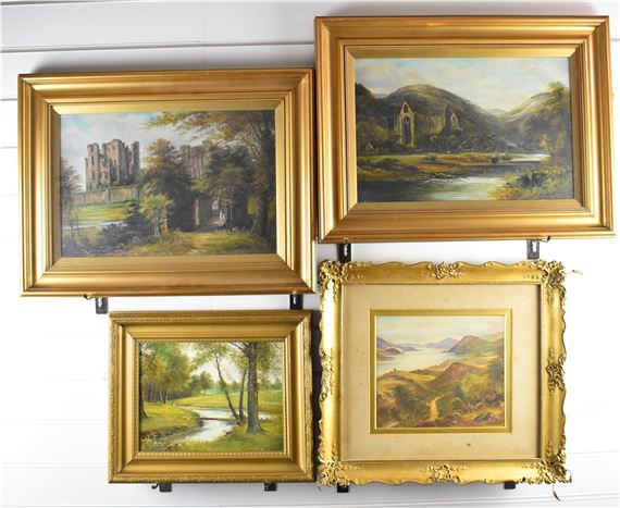 George Willis-Pryce | George Willis-Pryce (1866-1949) four oil on board ...